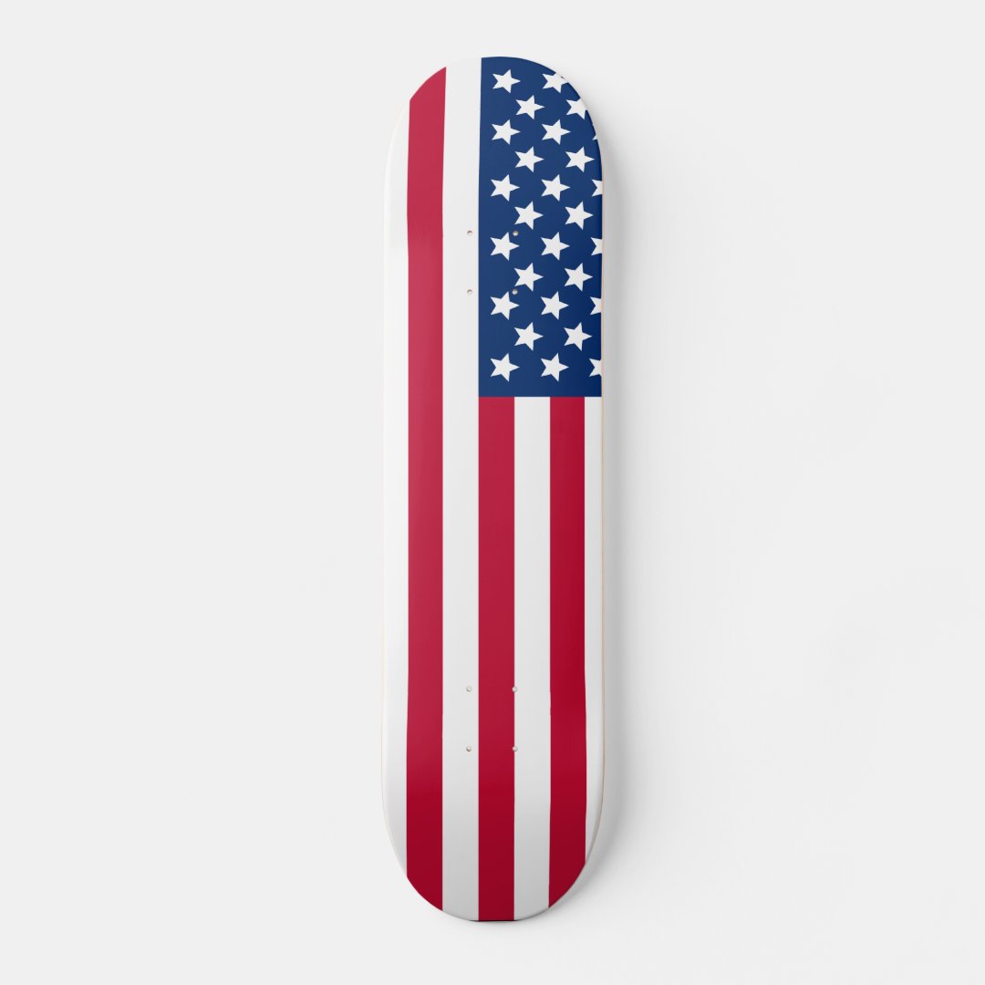 American Flag Skateboard Deck | Zazzle