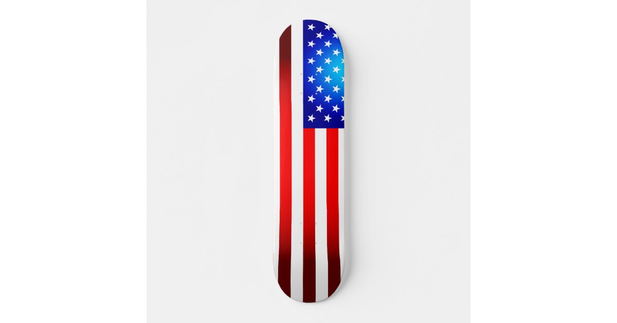 American Flag Skateboard Deck | Zazzle