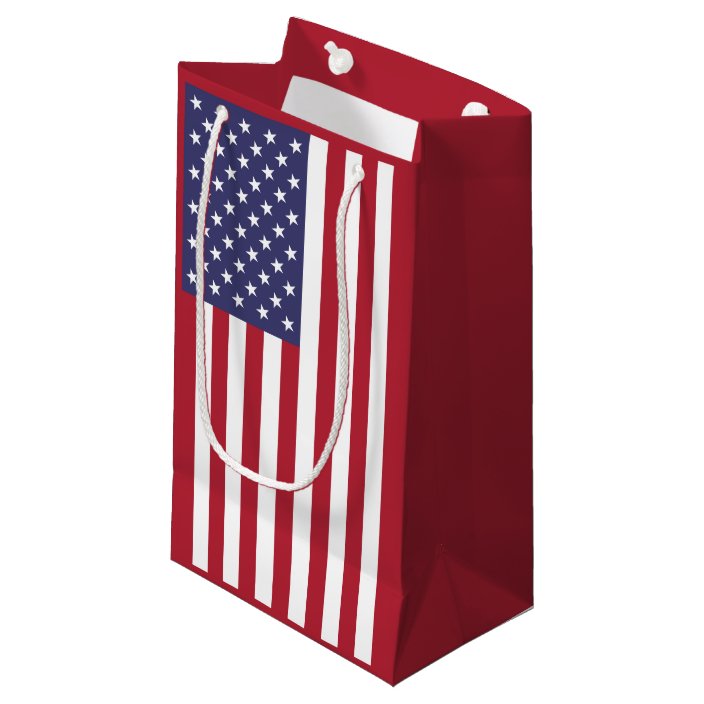 American flag small gift bag | Zazzle.com