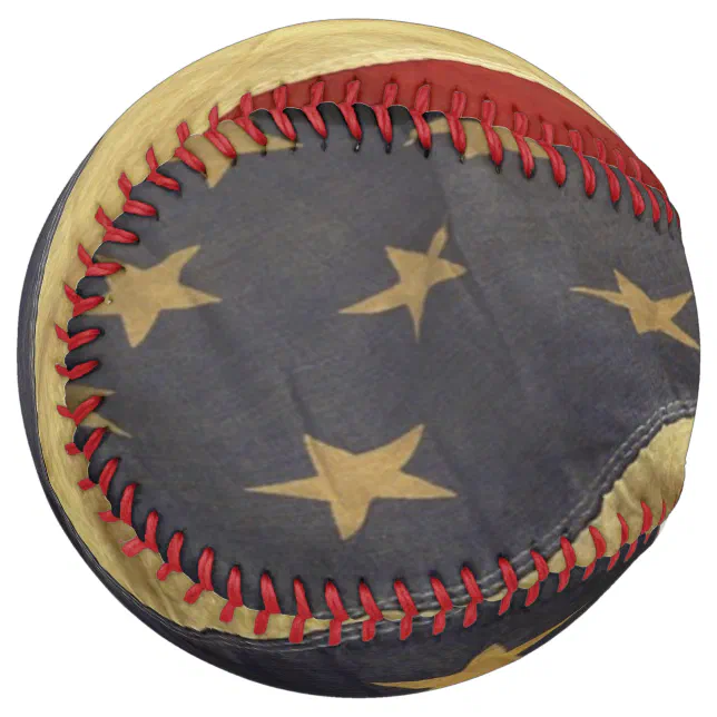 American Flag Softball | Zazzle