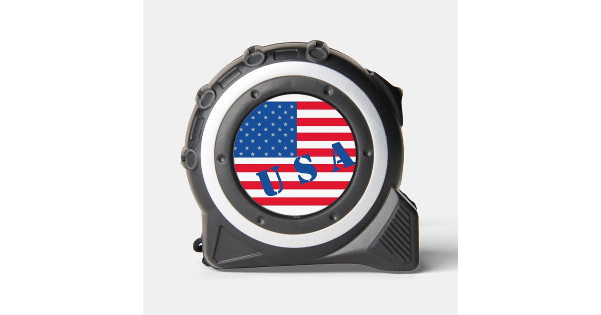 American Flag Tape Measure | Zazzle