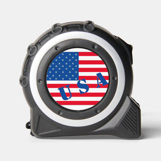 American Flag Tape Measure | Zazzle
