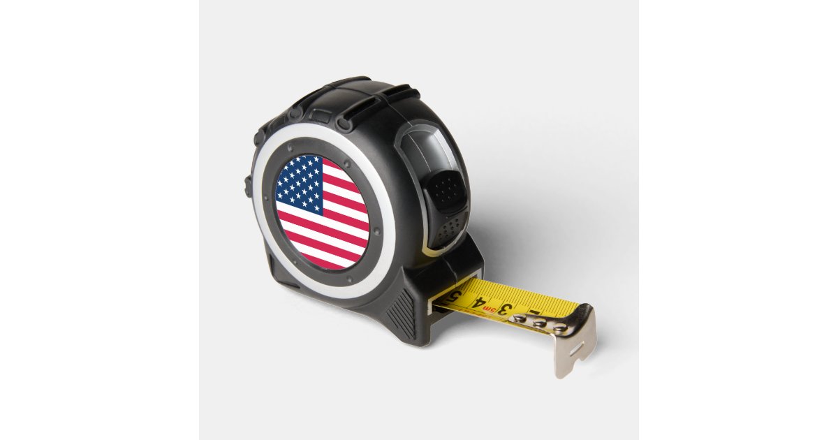 American Flag Tape Measure | Zazzle