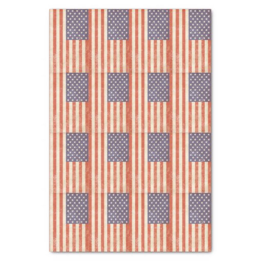 American Flag Tissue Paper | Zazzle