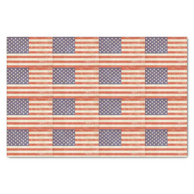 American Flag Tissue Paper | Zazzle