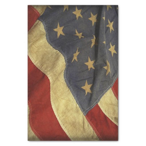 American Flag Tissue Paper | Zazzle