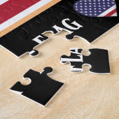 American Flag & USA country / United States Jigsaw Puzzle | Zazzle