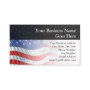 American Flag, Waving in Wind Business Card | Zazzle