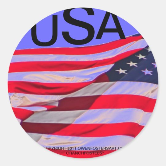 your vote counts usa president elections politics classic round sticker ...