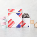 American Flags USA Wrapping Paper | Zazzle