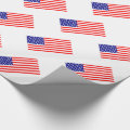 American Flags USA Wrapping Paper | Zazzle