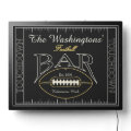 American Football Bar LED Sign for Man Cave | Zazzle