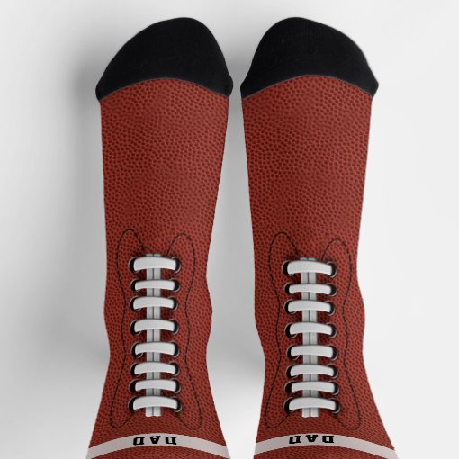 American Football Player Fan Touchdown Socks | Zazzle