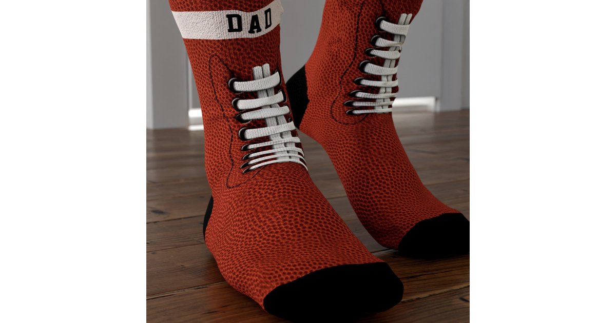 American Football Player Fan Touchdown Socks | Zazzle