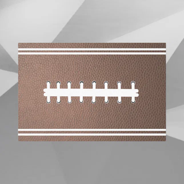American Football Sport Horizontal Tissue Paper | Zazzle