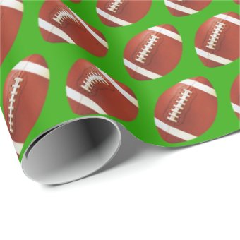 American Football Wrapping Paper | Zazzle