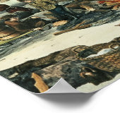 American Forest Scene - Maple Sugaring, 1856 Poster | Zazzle