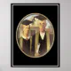 American Gothic Graduation Grad Cap Poster | Zazzle