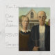 American Gothic Painting Invitation | Zazzle