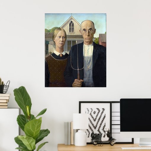 American Gothic Poster | Zazzle