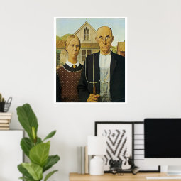 American Gothic Poster | Zazzle