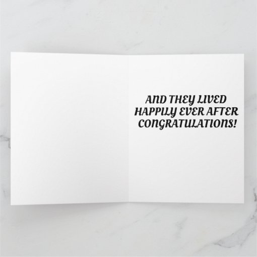 AMERICAN GOTHIC WEDDING CONGRATULATIONS CARD | Zazzle