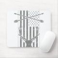 American Hunter Flag - Deer Hunting Mouse Pad | Zazzle