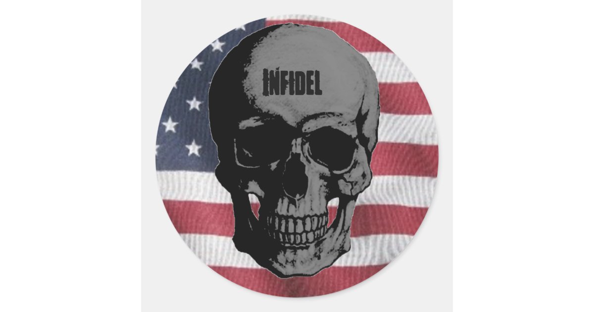 American infidel sticker | Zazzle.com