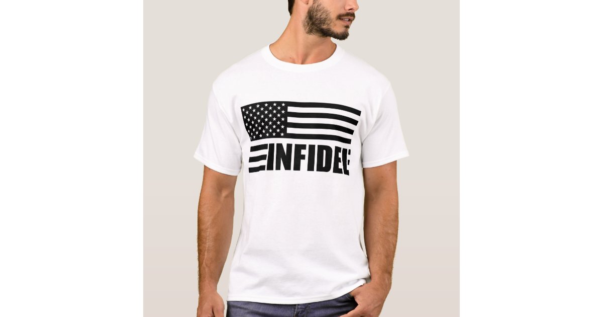 American Infidel T-Shirt | Zazzle