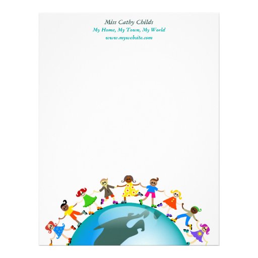 American Kids, Letterhead | Zazzle