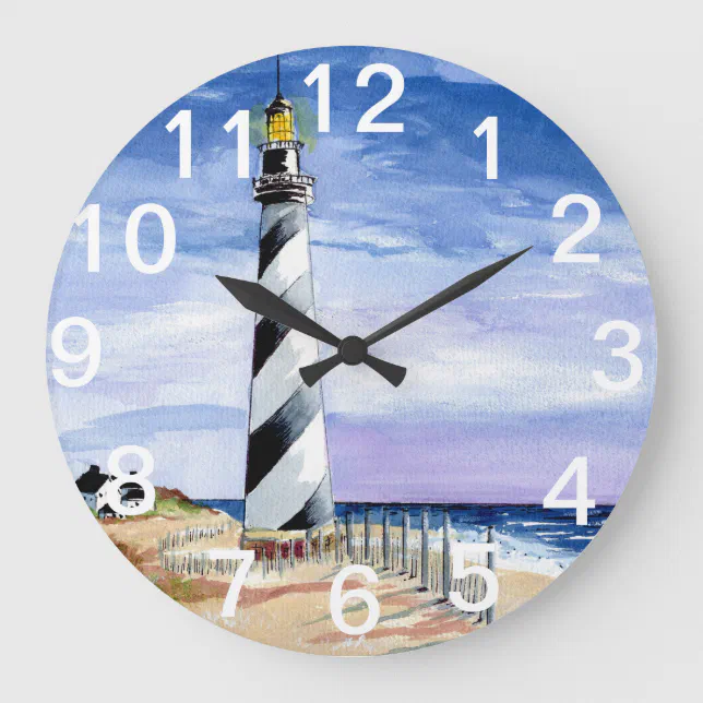 American Lighthouse clock | Zazzle