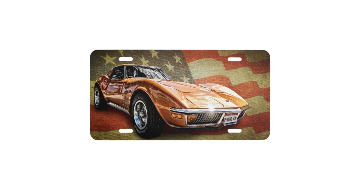 American Made Muscle Car License Plate | Zazzle