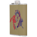 American Manga Neko Catgirl Kawaii Anime Flask | Zazzle