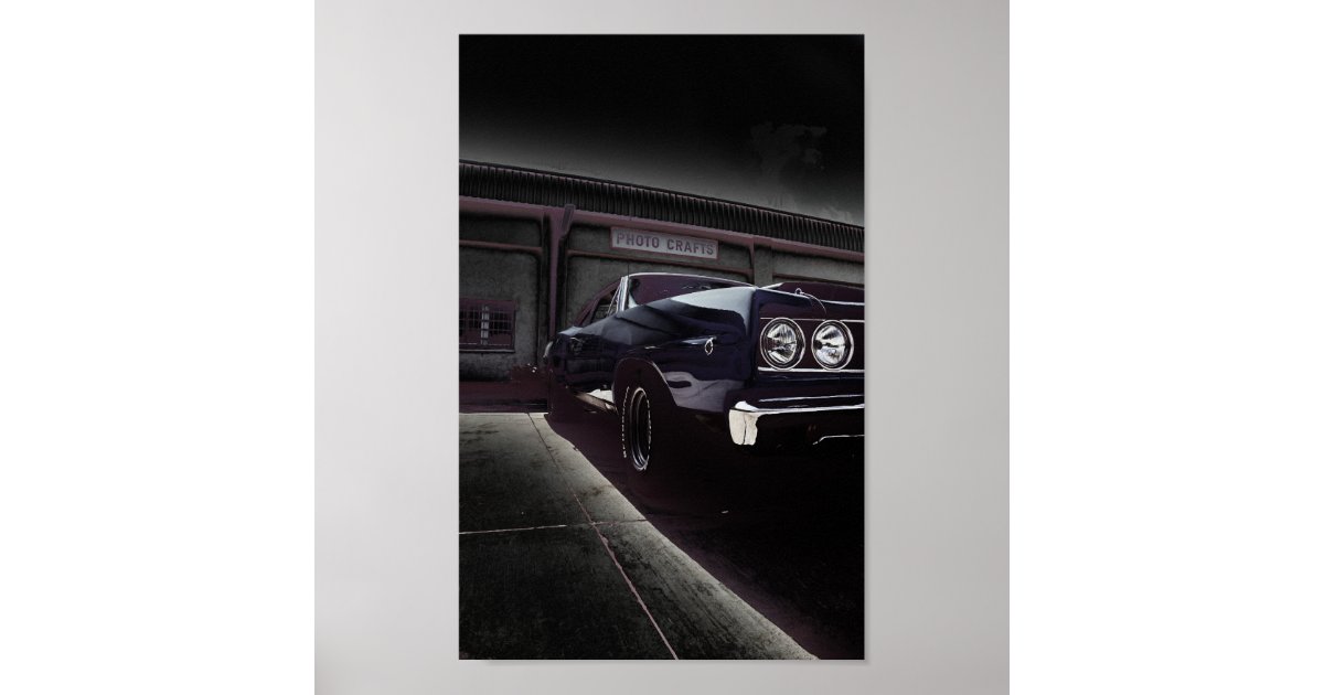 American Muscle Car Poster | Zazzle
