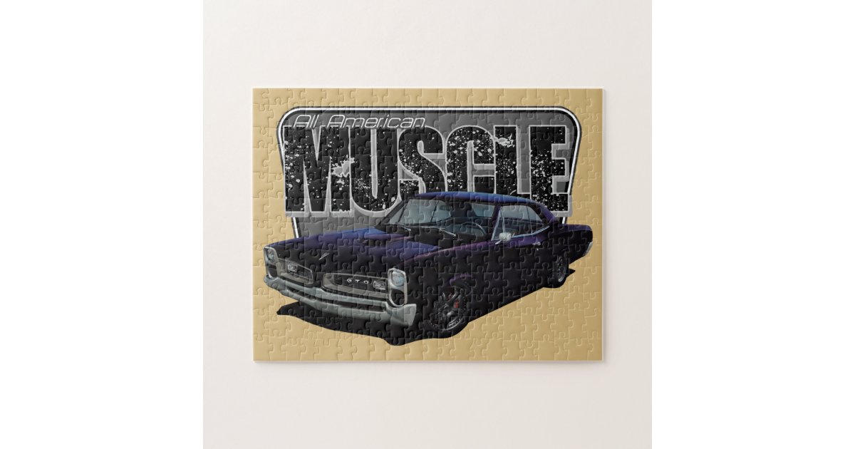 American Muscle GTO Jigsaw Puzzle | Zazzle