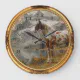American Mustang Wild Horse Western Wall Clock | Zazzle