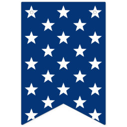 American Patriotic Red White & Blue Bunting Banner | Zazzle