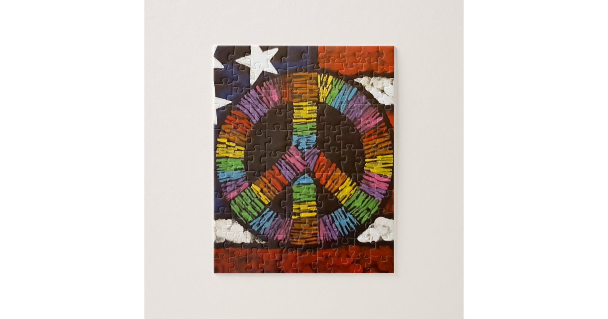 American Peace Jigsaw Puzzle | Zazzle