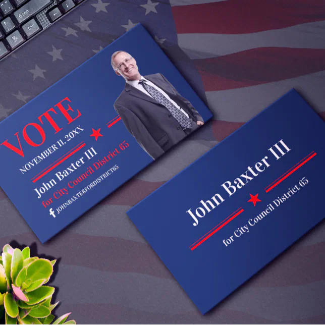 American Political Office Business Card | Zazzle