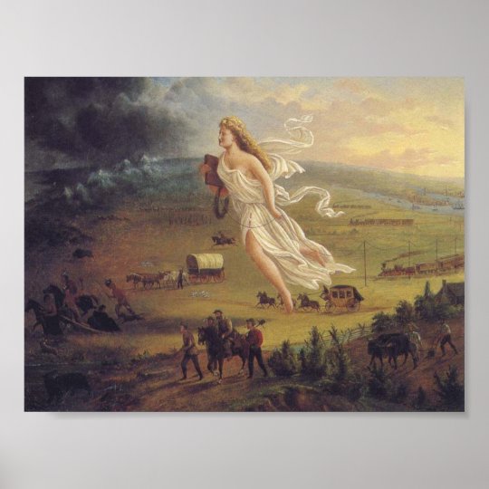 American Progress Poster | Zazzle.com