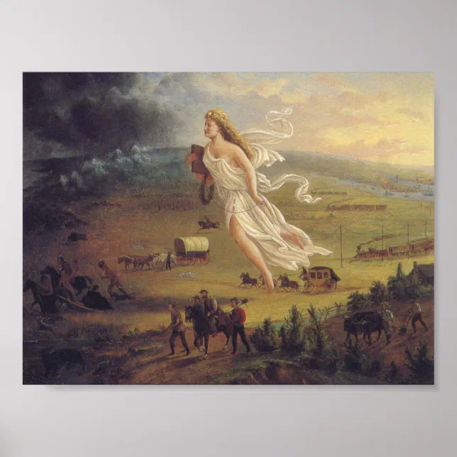 American Progress Poster | Zazzle