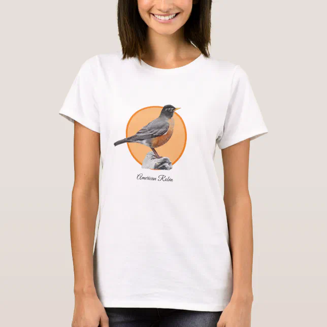 American Robin T-Shirt | Zazzle