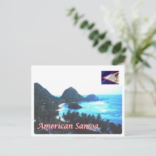 American Samoa - Coastline - Postcard | Zazzle