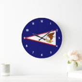 american samoa large clock | Zazzle