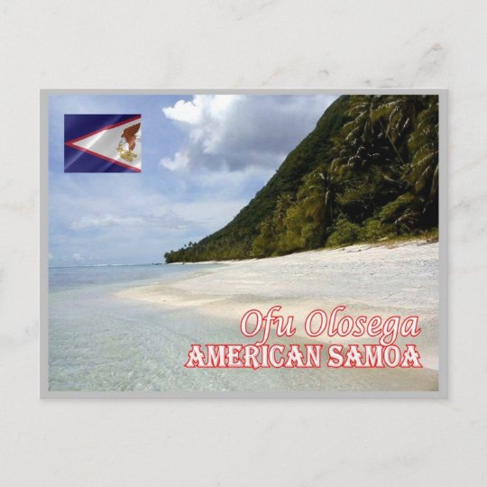 American Samoa - Ofu Olosega - Postcard | Zazzle.com