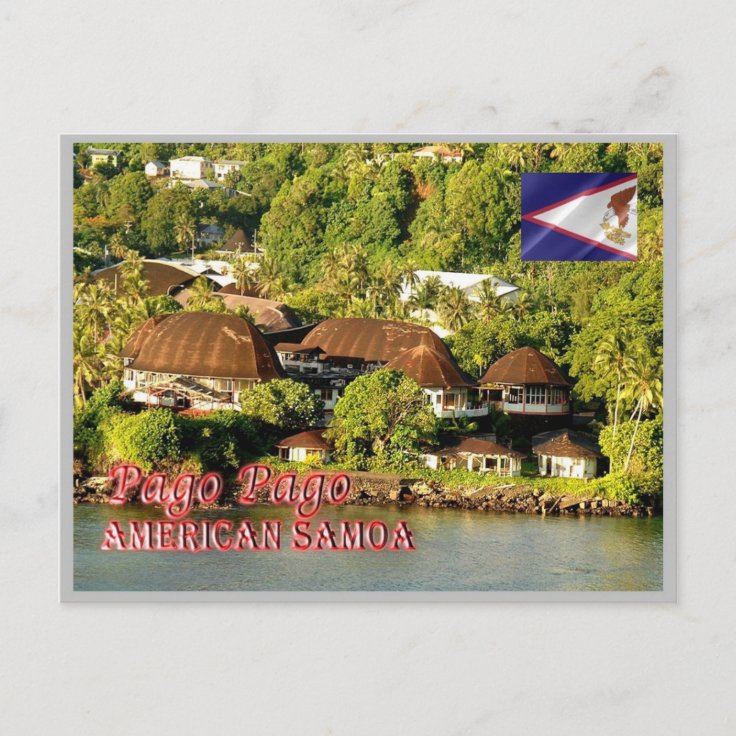American Samoa - Pago Pago - Postcard | Zazzle