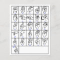 American Sign Language Alphabet Board, Learn Asl Flyer | Zazzle
