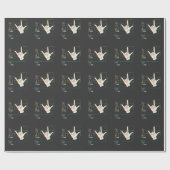 American Sign Language Hand Sign ASL I Love You Wrapping Paper | Zazzle
