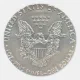 American Silver Dollar Classic Round Sticker | Zazzle