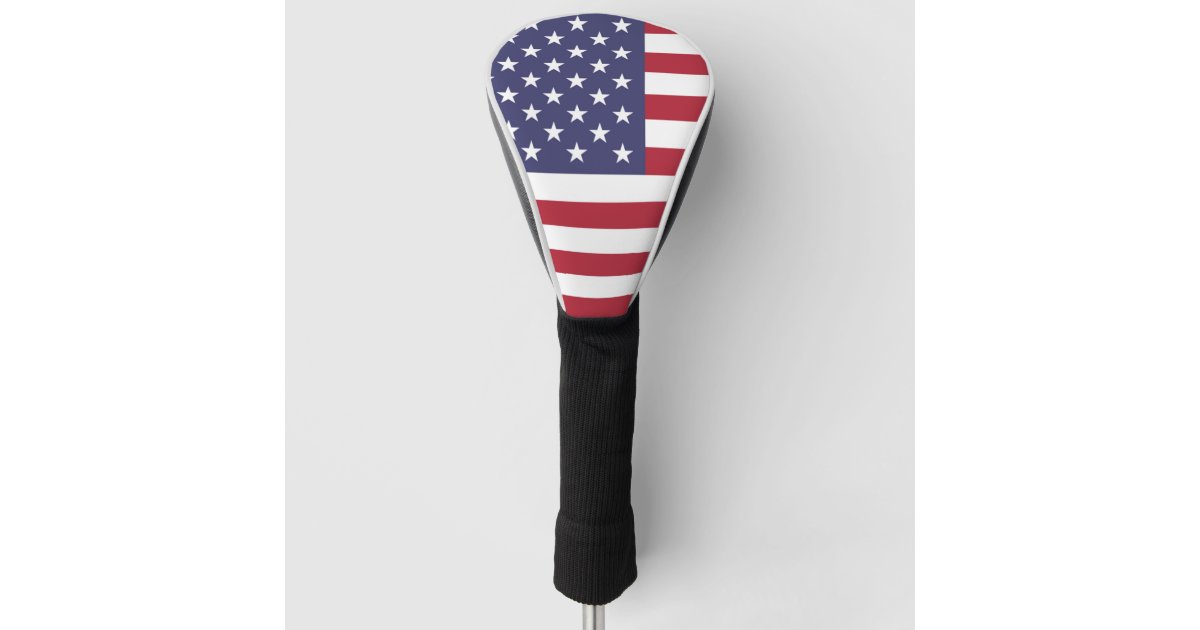 American United States USA Flag Golf Head Cover | Zazzle
